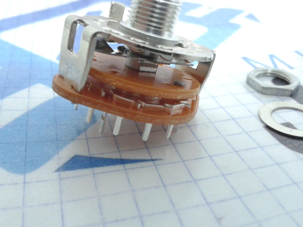 Rotary Switch - 10 Position [COM-13253] :: Micro JPM