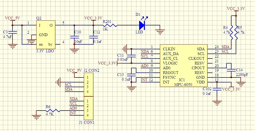 MPU6050 Module Triple-Axis Gyroscope Accelerometer For Arduino :: Micro JPM