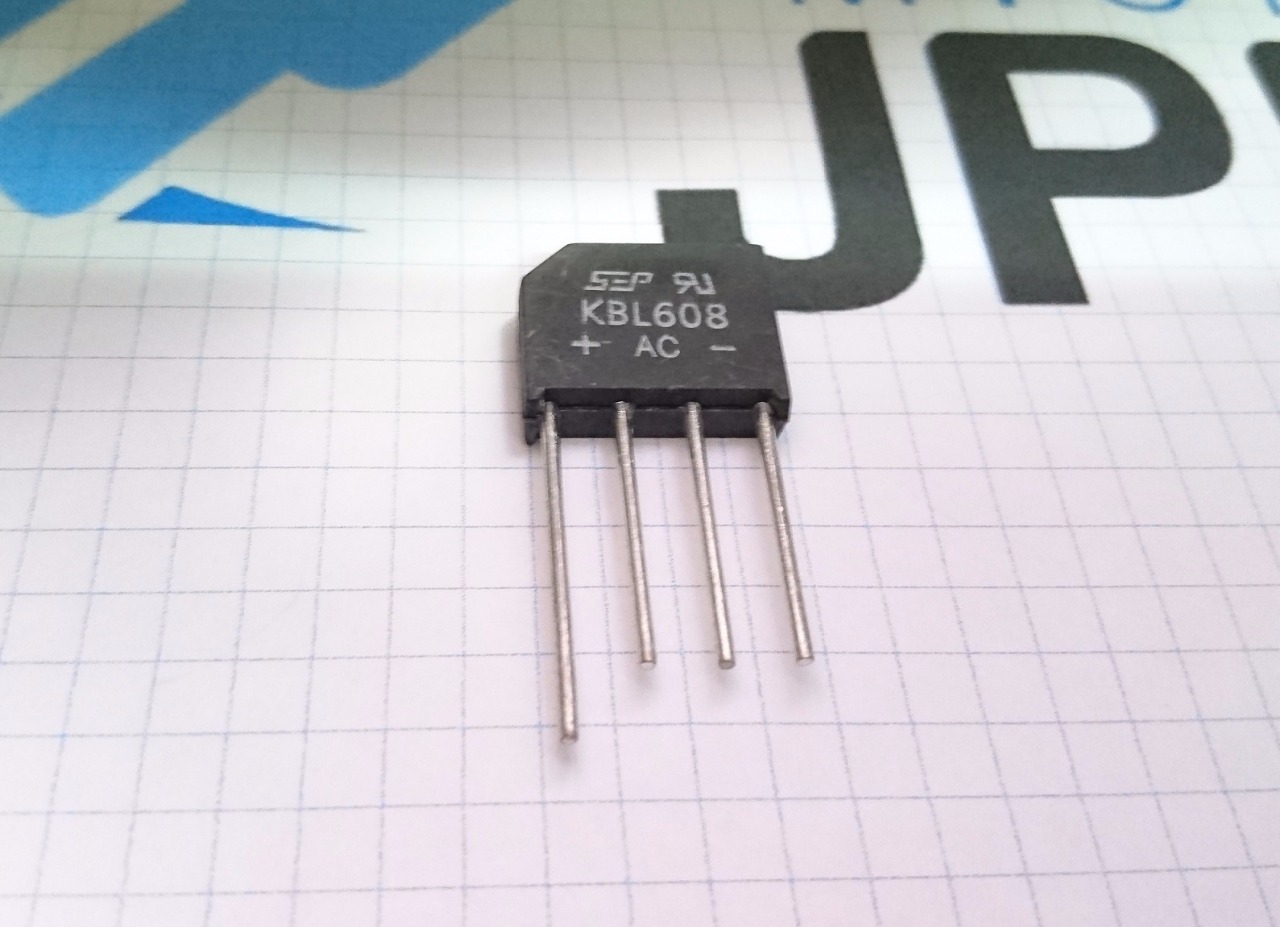 KBL608 Puente Rectificador 800V @ 6A :: Micro JPM