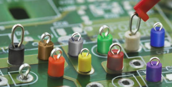 Test Point Pin PCB Red :: Micro JPM