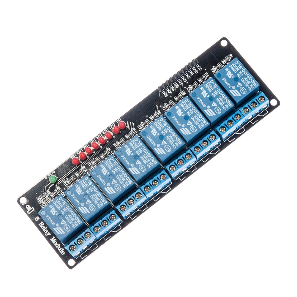 8-Channel 5V Relay Module SainSmart :: Micro JPM