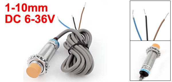 LJC18A3-H-Z/BX 3-wire 10mm Capacitive Proximity Sensor Switch NPN DC N ...