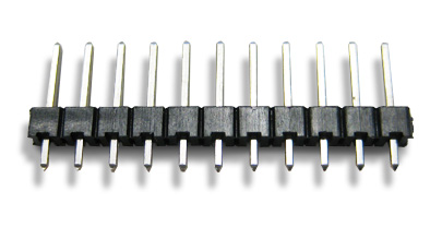 40 Pin 2.54mm Header Male Breakable :: Micro JPM