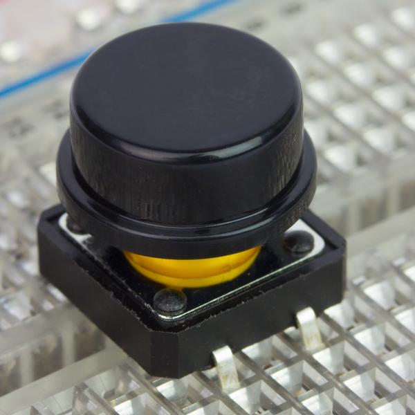 Black Tactile Switch Cap :: Micro JPM