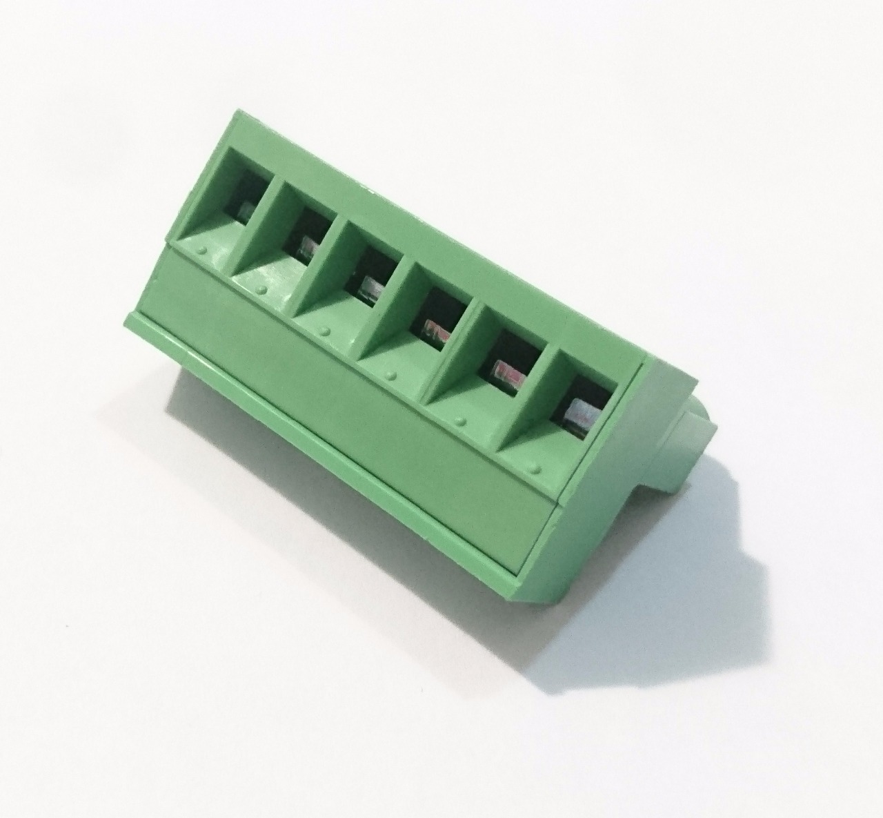 6 Pin Female Plug-in Type Vertical Terminal Block 5mm :: Micro JPM