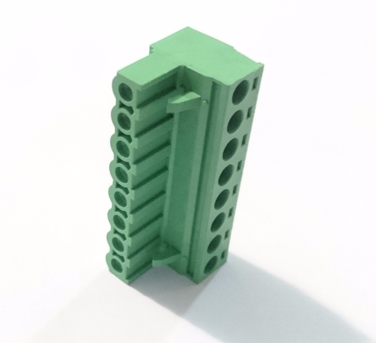 8 Pin Female Plug-in Type Vertical Terminal Block 5mm :: Micro JPM