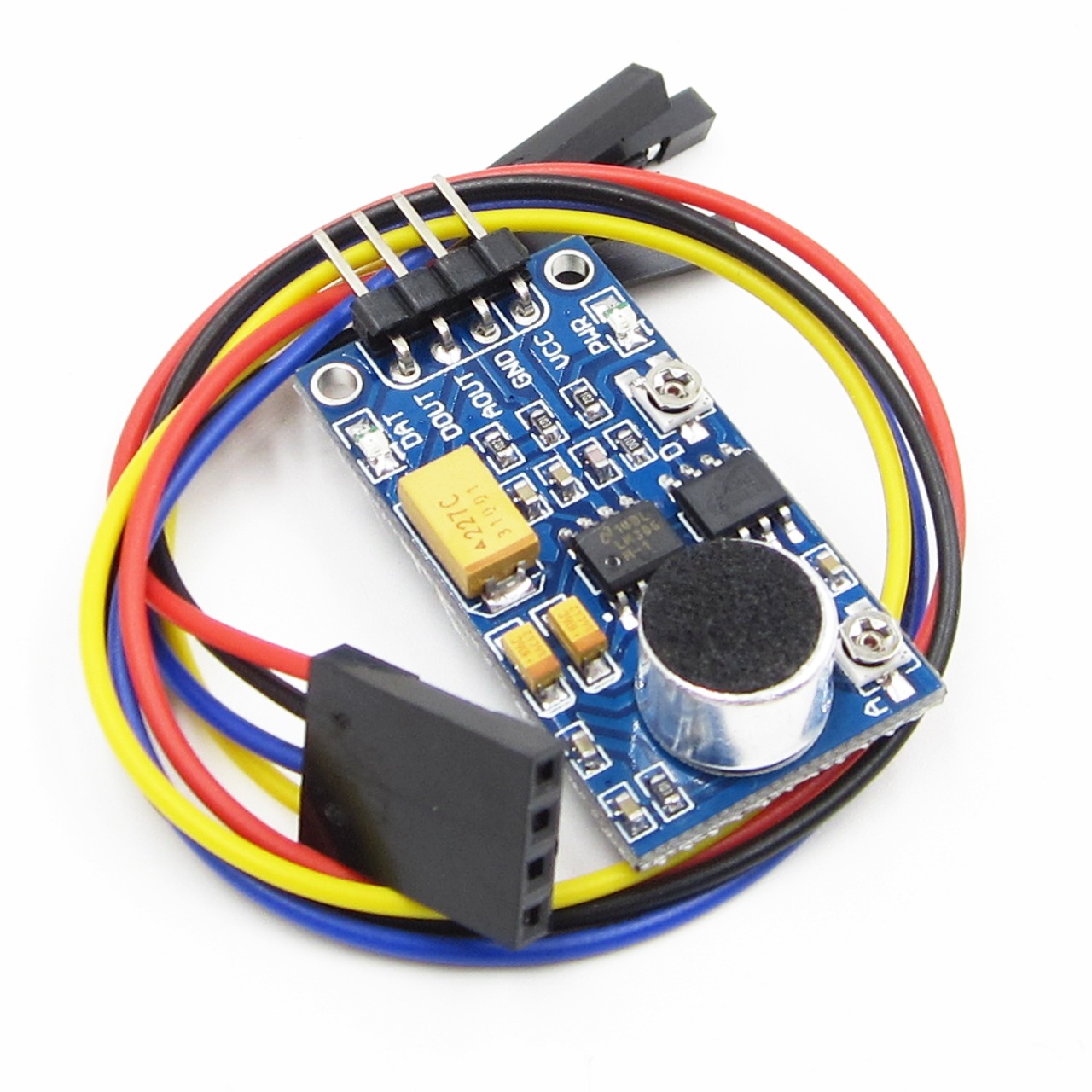 LM386 Sound Detection Voice Sensor :: Micro JPM