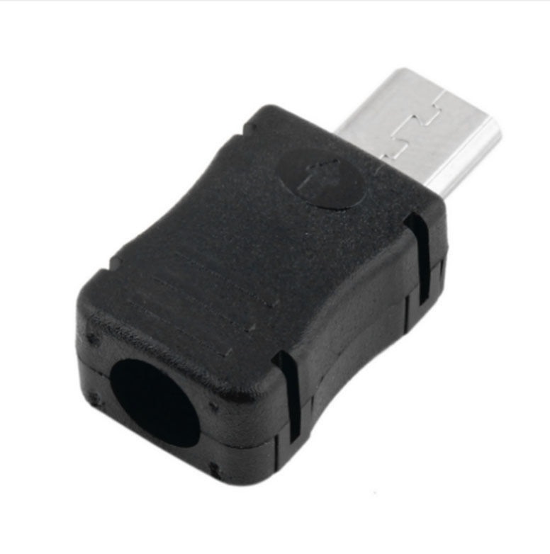 USB DIY Connector Shell - Type Micro-B Plug :: Micro JPM