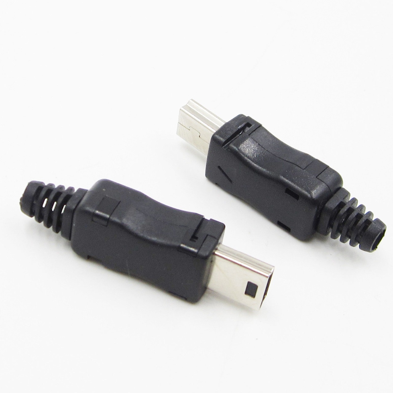 DIY Mini USB 10 Pin Male Plug Socket Connector With Plastic Cover ...