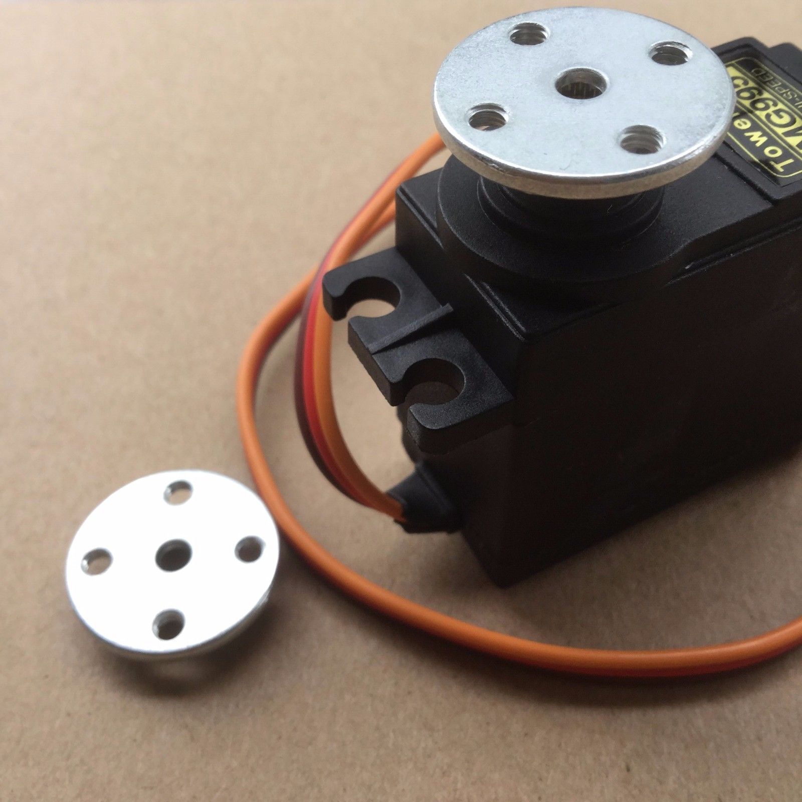 Servo Hub 25T Gear Metal For MG995 - MG996 Motor :: Micro JPM