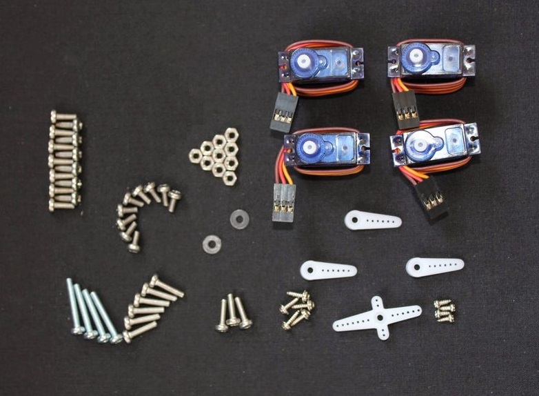 MDF MeArm V0.3 - Pocket Sized Robot Arm :: Micro JPM