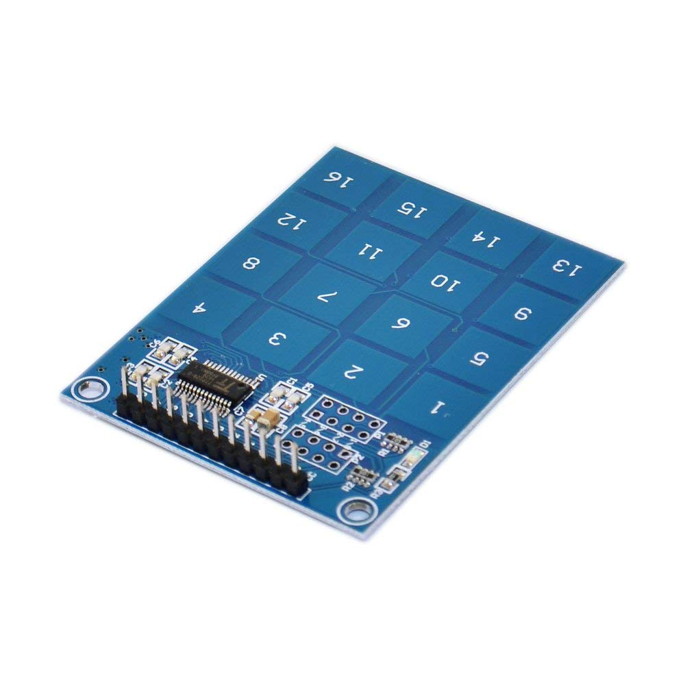 TTP229 Capacitive Touch Sensor Module (16 Channels) :: Micro JPM