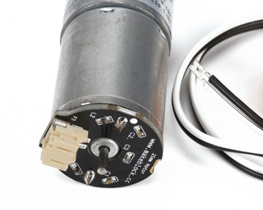 MakeBlock 9VDC Motor 185RPM :: Micro JPM