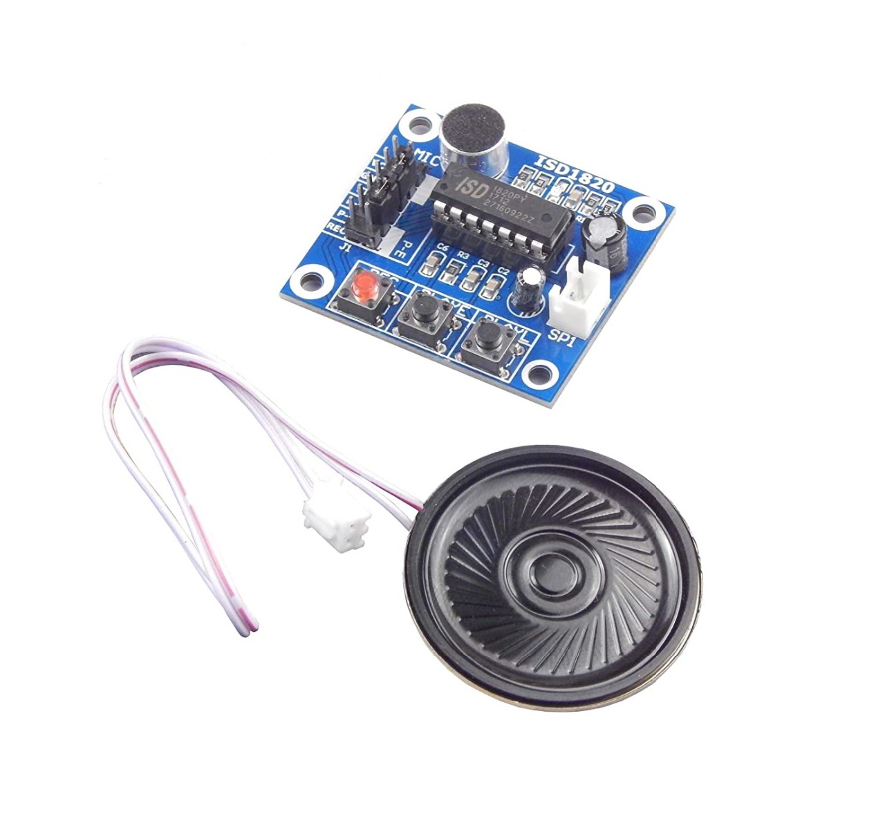 ISD1820 Voice Recording Playback Module With MIC + Speaker :: Micro JPM