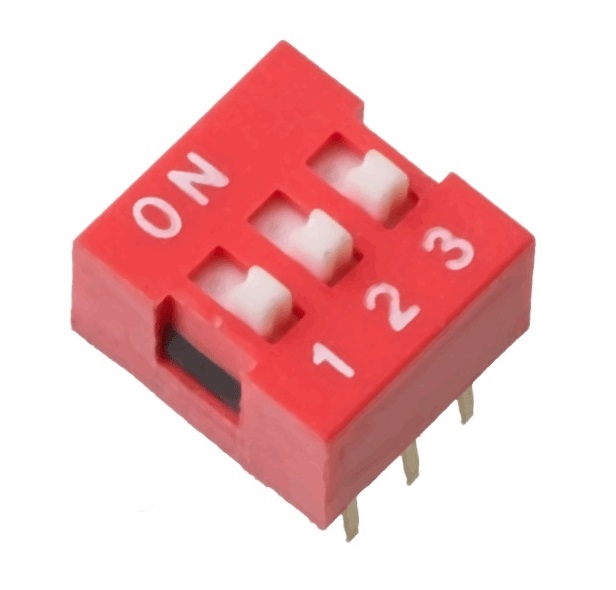 3-Bit Slide Type DIP Switch :: Micro JPM