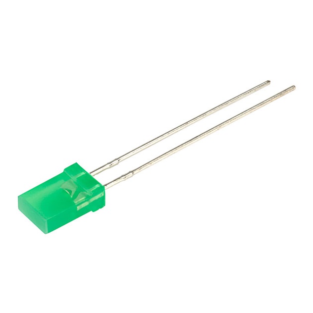 LED Rectangular Green 2x5mm :: Micro JPM