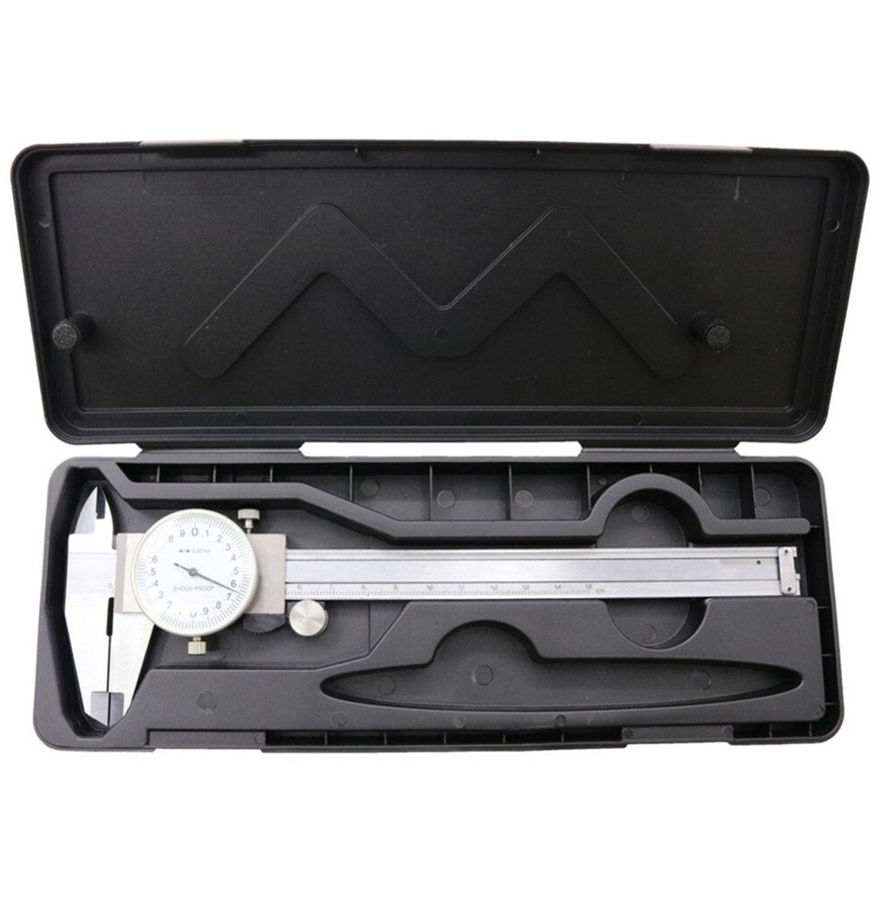 6'' High Precision Table Vernier Caliper with Meter :: Micro JPM