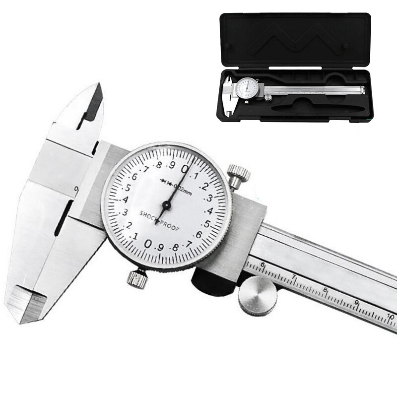 6'' High Precision Table Vernier Caliper with Meter :: Micro JPM