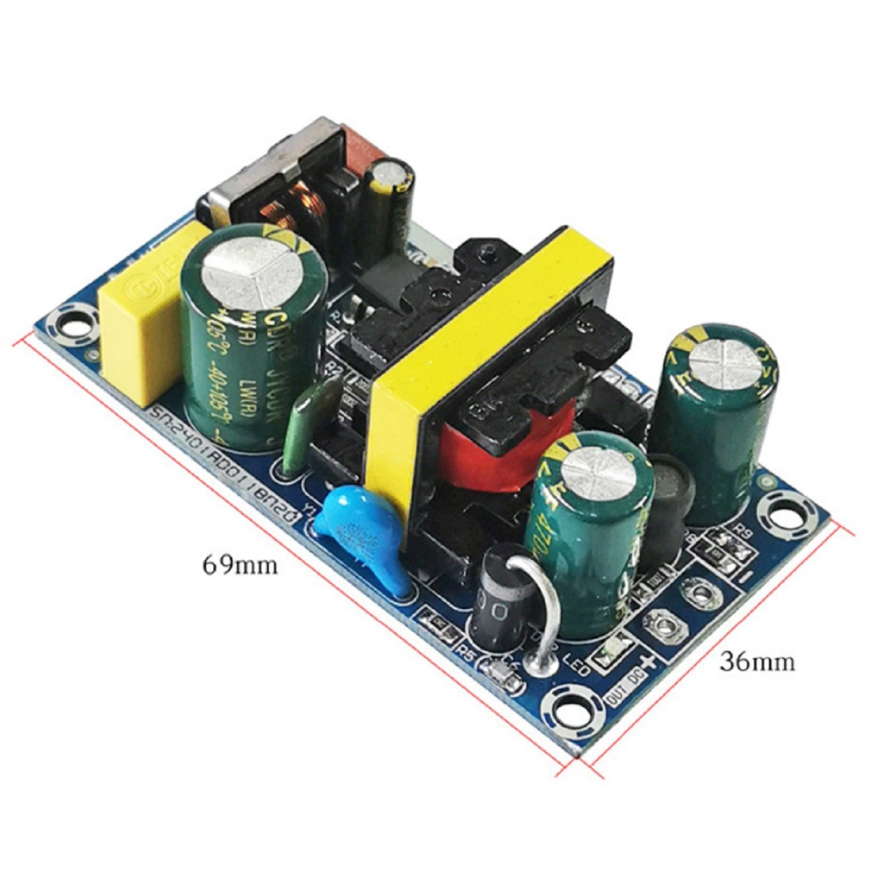 AC-DC 12V @ 2A Switch Power Supply Module :: Micro JPM