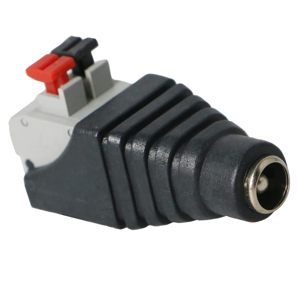 DC Power Female Jack Push Button 2 Pin Terminal 5.5x2.1mm :: Micro JPM