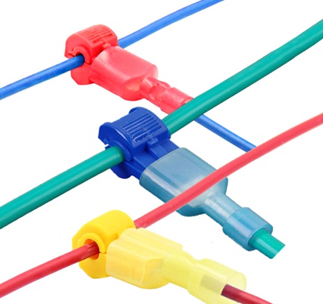 10-12 AWG Quick Splice Crimp Terminal [YELLOW] :: Micro JPM