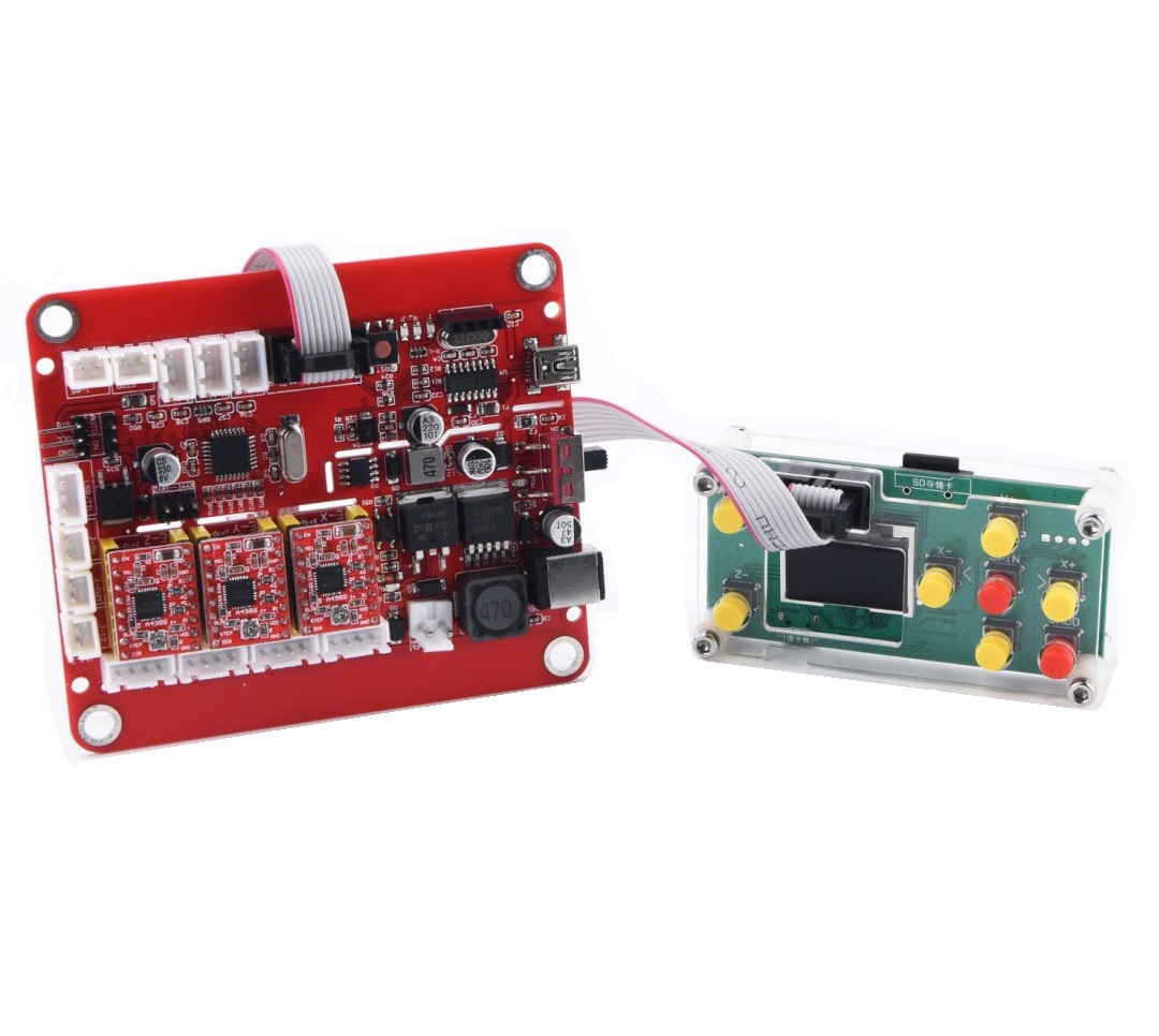 GRBL Offline Controller Board 3 Axis Stepper Motor :: Micro JPM