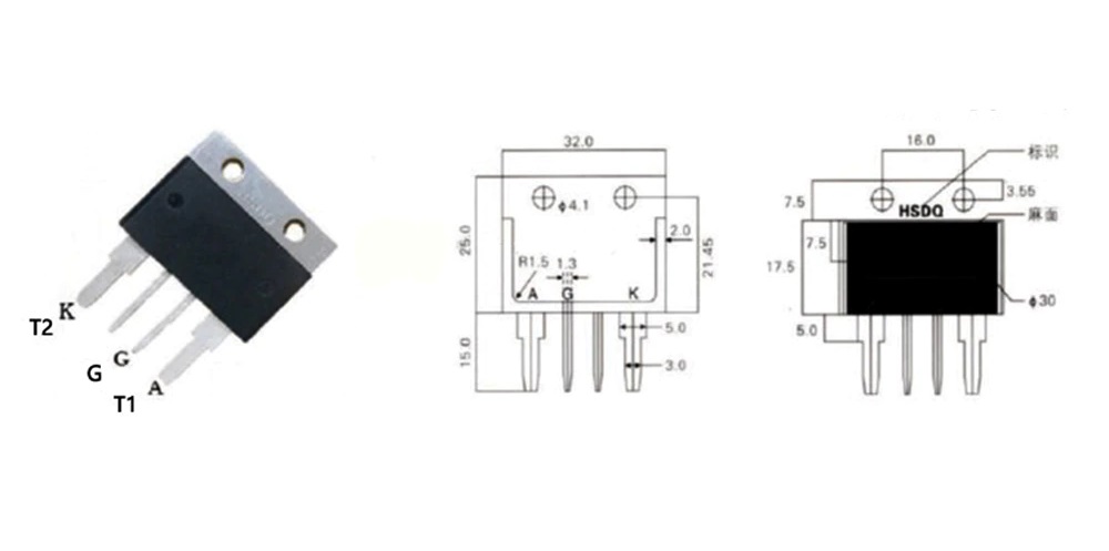 BTA60-800B TRIAC 800V @ 60A :: Micro JPM