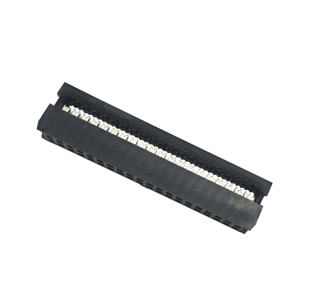 2x20 Female Ribbon Crimp Connector - 40 Pin :: Micro JPM