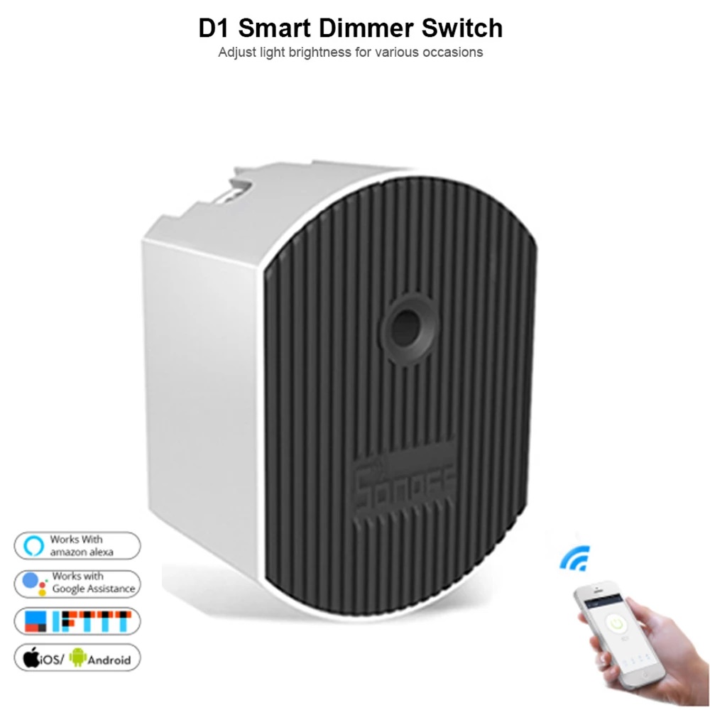 Sonoff D1 Wi-Fi Smart Dimmer Switch :: Micro JPM