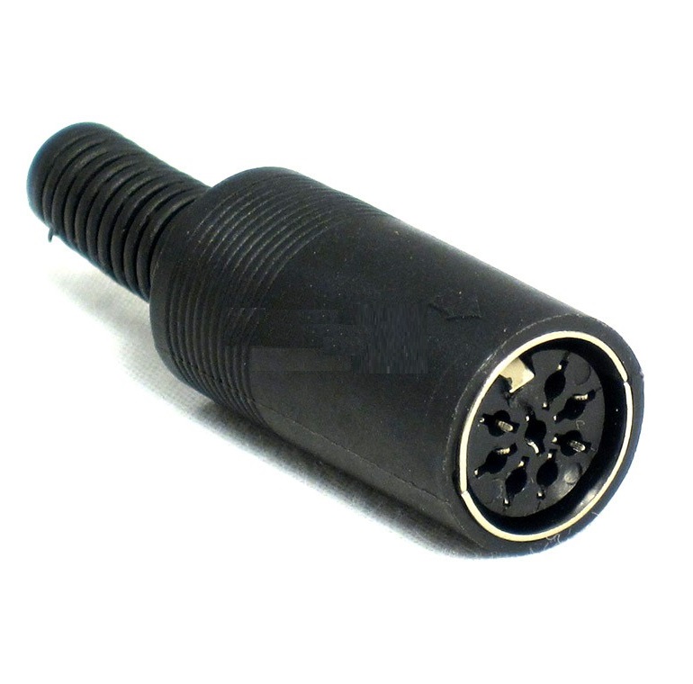 8 Pin MIDI Connector Female :: Micro JPM