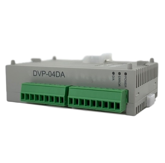DVP04DA-S Delta DVP-Slim Expansion Module 24VDC (4-Analog Outputs ...