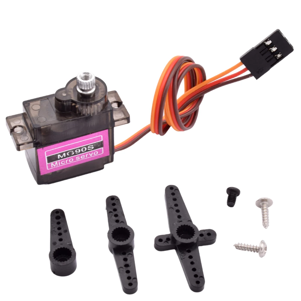 MG90S (360º) Micro Servo - High Torque Metal Gear :: Micro JPM