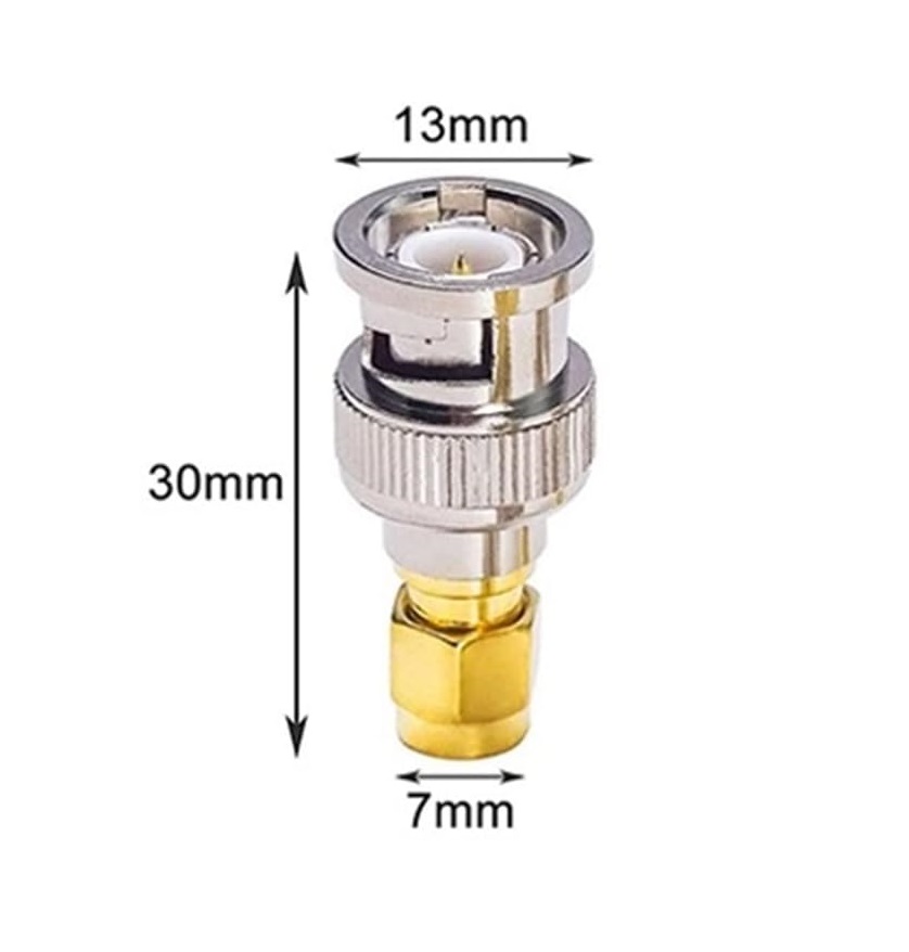 BNC-J to SMA-J Connector Adapter :: Micro JPM