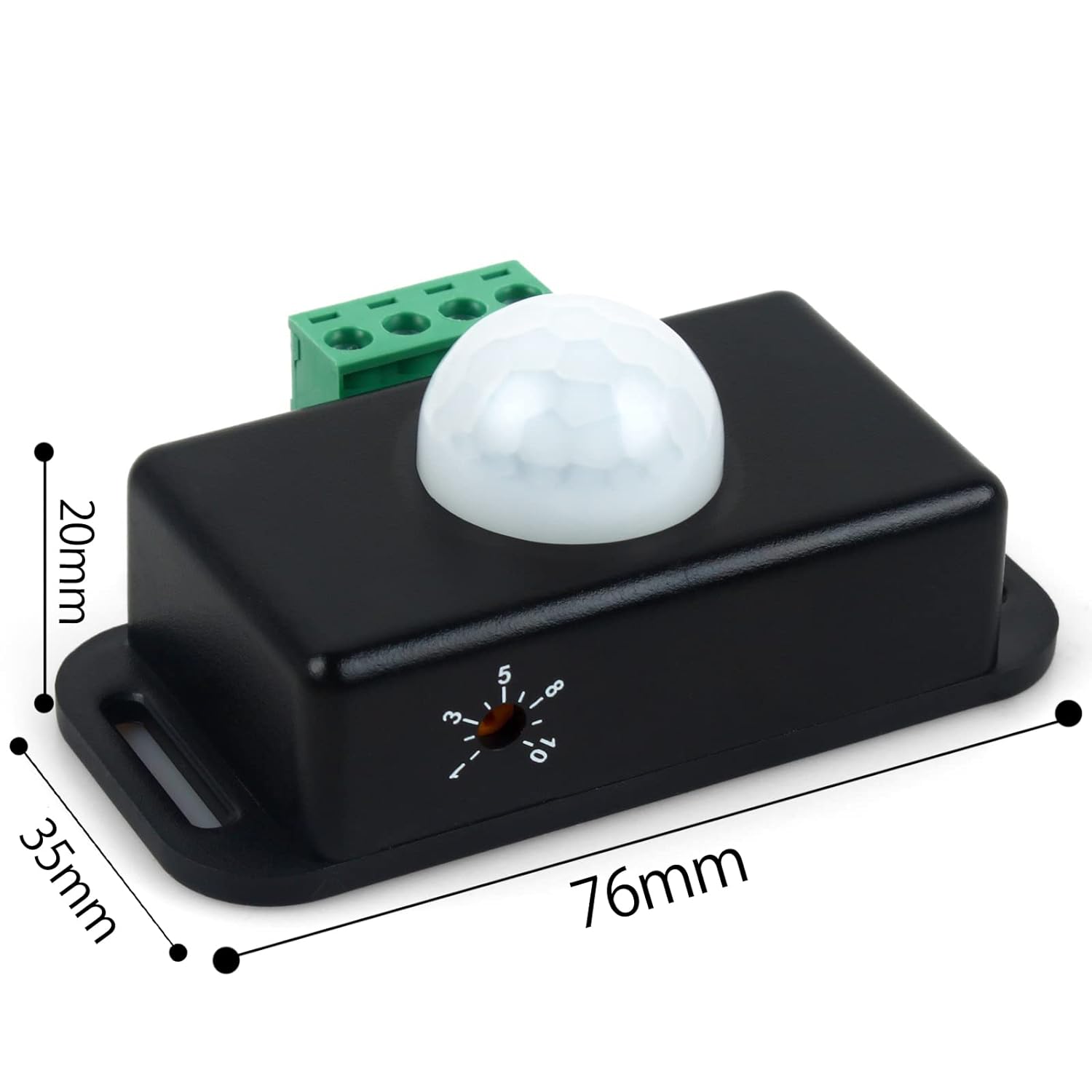 Pir Motion Sensor Switch DC12-24V @ 6A For LED Strip :: Micro JPM