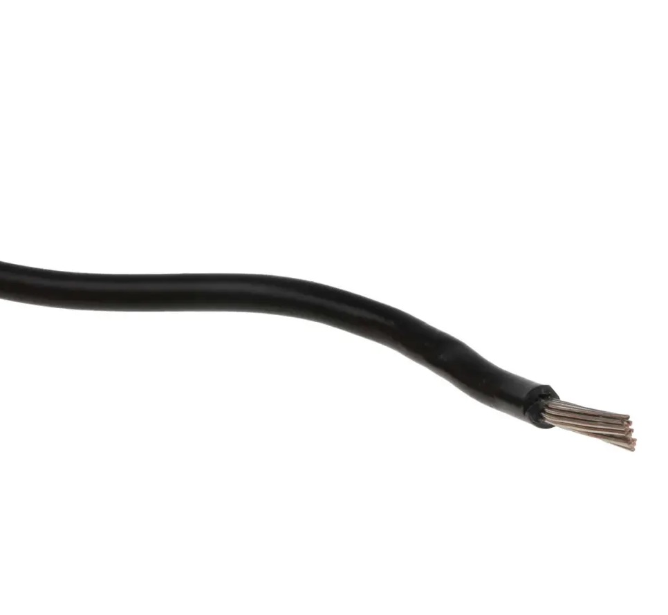 22AWG Black Hook-up Stranded Wire (1 Meter) :: Micro JPM