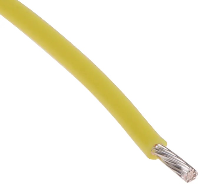 20AWG Yellow Hook-up Stranded Wire (1 Meter) :: Micro JPM