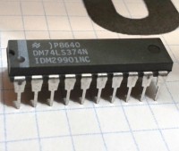 74LS374 Flip-Flop D :: Micro JPM