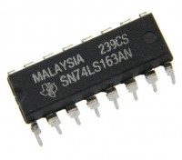 74LS163 Synchronous 4-Bit Binary Counter :: Micro JPM
