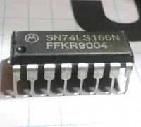 74LS166 Registro Desplazamiento 8 Bits :: Micro JPM