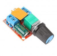 5A DC Motor Adjuster Speed Control PWM 3V-35V :: Micro JPM