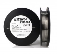 TEMCo RW0062 Nichrome 60 - 20 Gauge Wire [METRO] :: Micro JPM