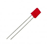 LED Rectangular Red 2x5mm :: Micro JPM