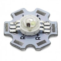 LED RGB 6-Pin 3W with PCB :: Micro JPM