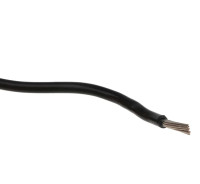 22AWG Black Hook-up Stranded Wire (1 Meter) :: Micro JPM